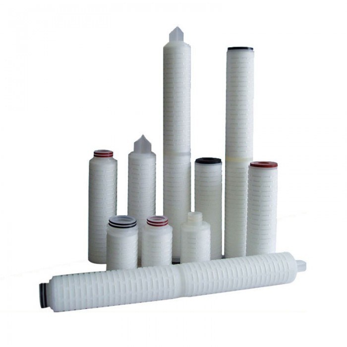 Microporous Folded Membrane Filter Cartridge Ro Water Treatment Plant ...