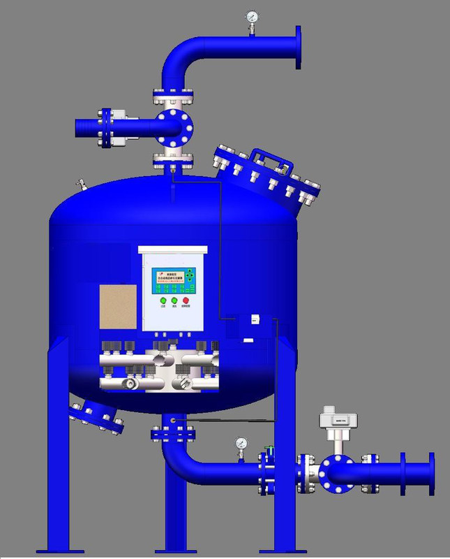 4KW Multimedia Filtration System Quartz Sand Filter Tank Sediment Filter